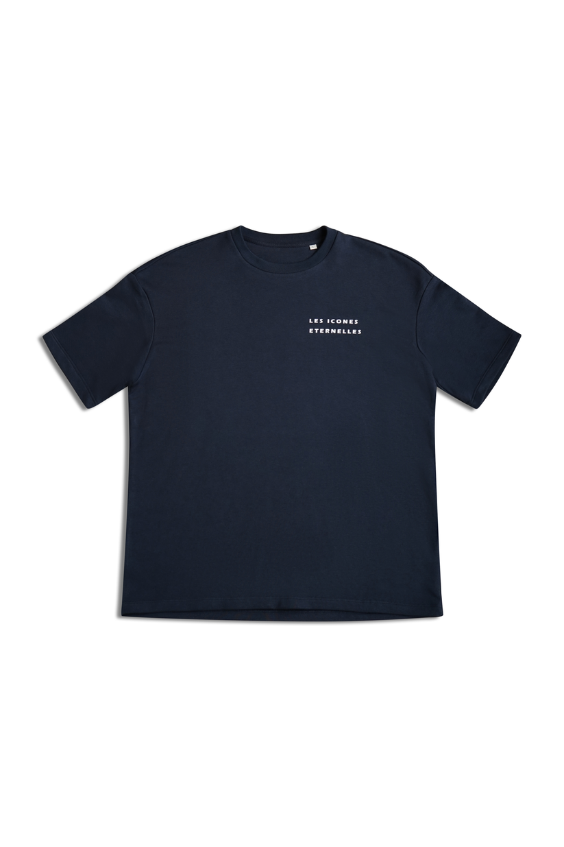 Les Icones Eternelles T-Shirt - Navy Blue – CEEJAY